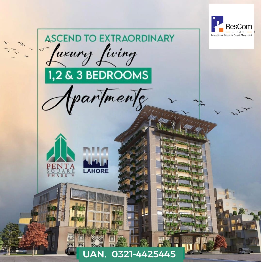 Penta Square Apartments DHA Phase V - Rescom Estate